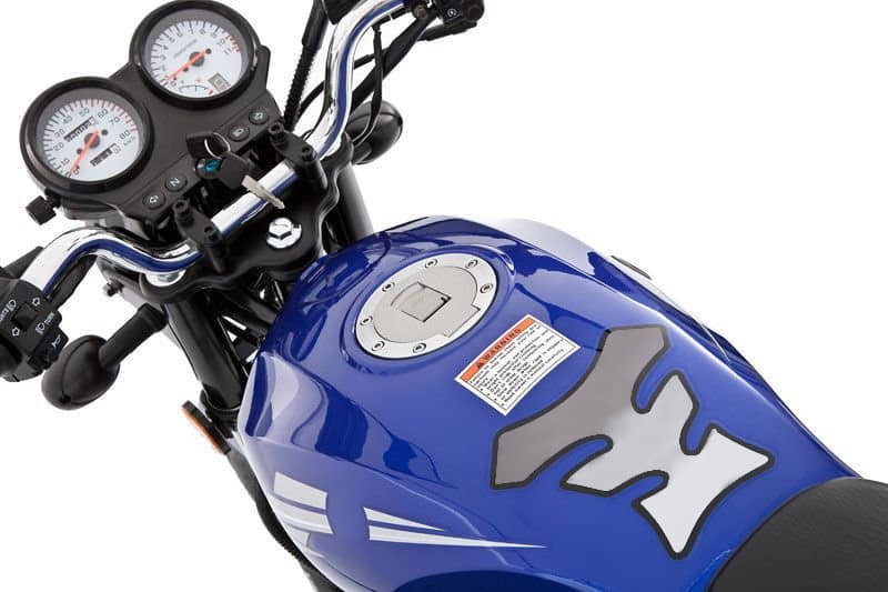 Motorrad Fighter 50 F-S blau 45 km/h Euro 5 Schaltmoped Mokick 50ccm 4 ...